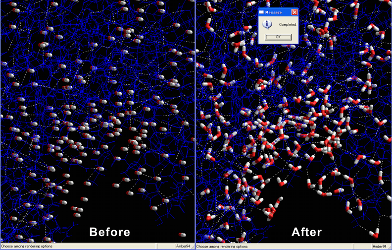 Prediction Algorithm for Initial Hydrogen Atom Coordinates of Water ...